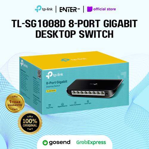 Jual TP-LINK TL-SG1008D 8-Port Gigabit Desktop Switch - SG1008D - Kota ...
