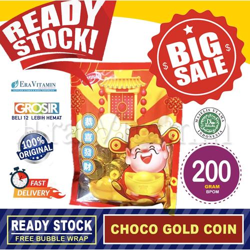 Promo Naraya Gold Coin Choco gong xi fa cai / coklat koin 200gr ...