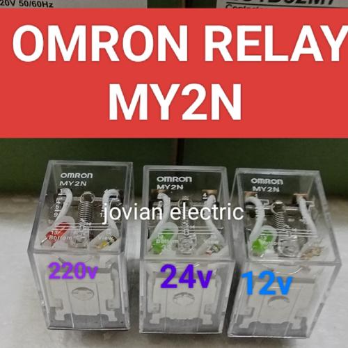Jual relay Omron my2n/my2 24vdc 8pin - relay my2n 24v - Jakarta Barat ...