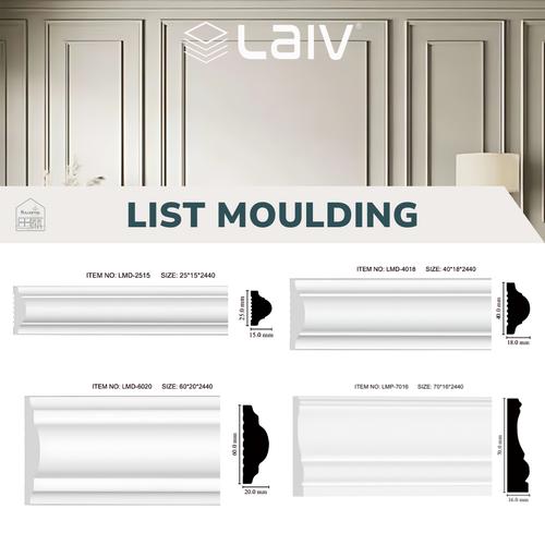 Jual List Wall Moulding PVC LAIV - LMD-4018 - Kota Depok - Ruwarna ...