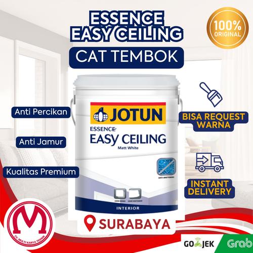 Jual Cat Atap Plafon Gypsum Jotun Easy Ceiling 3,5L & 18L warna putih ...