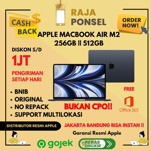 Promo IBOX Apple MacBook Air 2022 M2 Chip 13" Inch 256GB RAM 8GB 8 Core ...