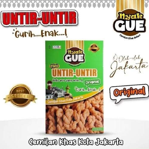 Jual Untir-Untir Kue Tambang Oleh-Oleh Jakarta Nyak Gue Khas Betawi 80g ...