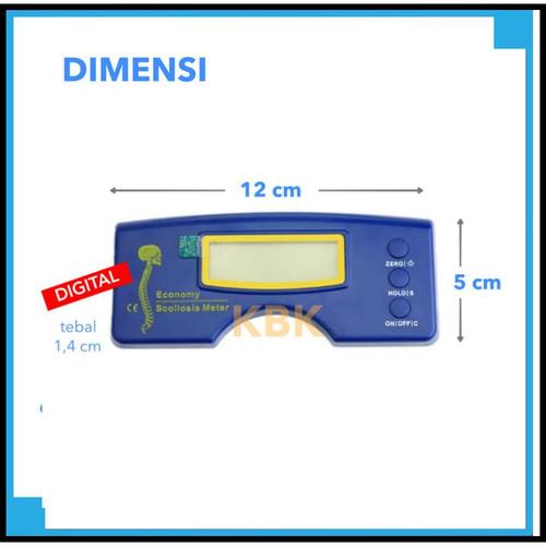Jual Digital Scoliometer - Scoliosis Meter - Alat Pengukur Scoliosis ...