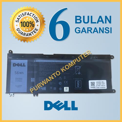 Jual Original Baterai Battery Batre Batrei Batrai Laptop Dell G3 15 ...