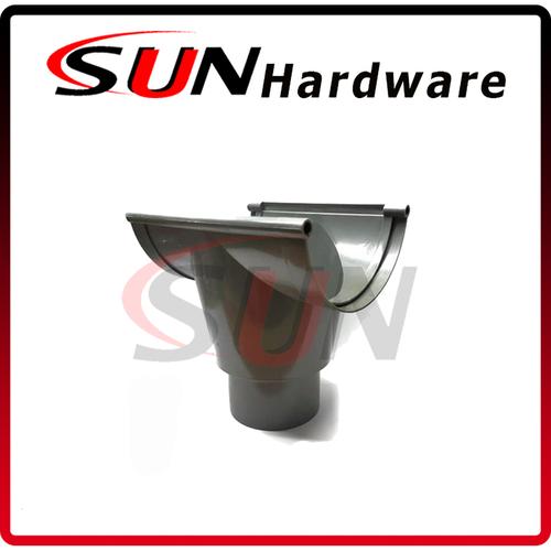 Jual Corong Talang Air 6 Inch U Setengah Lingkaran Bulat Plastik PVC ...