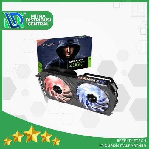 Jual GALAX nVidia Geforce RTX 4060 Ti 16GB GDDR6 EX (1-Click OC) - RGB ...
