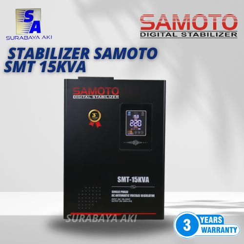 Jual SAMOTO Stabilizer 15.000VA Stavolt Single Phase Stavolt SMT15KVA ...