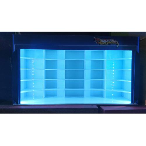 Jual Jual Rak Hotwheels Display Akrilik Lampu LED RGB Dan Remote ...