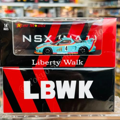 Jual Star Model 1/64 Liberty Walk Honda NSX (NA1) in Green Vaillant ...
