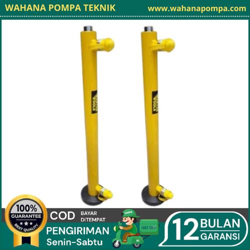 Jual Double Acting 5 Ton 500mm Long Hydraulic Cylinder Silinder ...