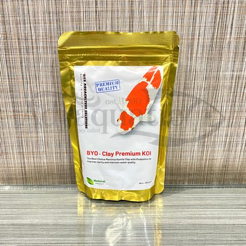 Jual BYO CLAY PREMIUM KOI 250GR PENJERNIH AIR KOLAM IKAN KOI POND ...