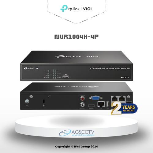 Jual TP-LINK VIGI NVR1004H-4P 4 Channel PoE+ Network Video Recorder - Jakarta Timur - AC & CCTV ...