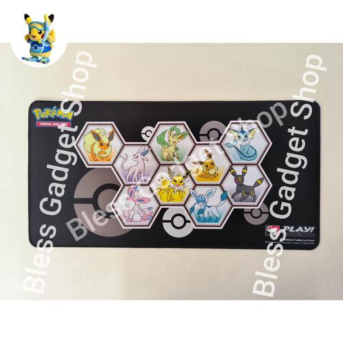 Jual Rubber Playmat / Deskmat Pokemon TCG Eeveelution - Kota Bandung ...