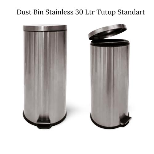 Jual Dust Bin Stainless 30 Ltr Tutup Standart - Jakarta Timur - Rumah ...