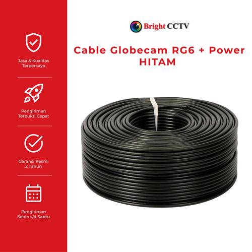 Jual Kabel Globecam RG6 + Power 100M - Hitam - Kota Tangerang - Bright ...