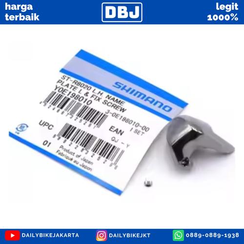 Jual SHIMANO - COMPONENT NAME PLATE ULTEGRA ST-R8000 LEFT - Jakarta ...