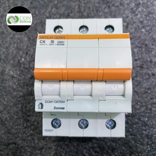 Jual Mcb Merlin Gerin Domae 3 Phase C6 6a 4.5ka Original - Jakarta ...