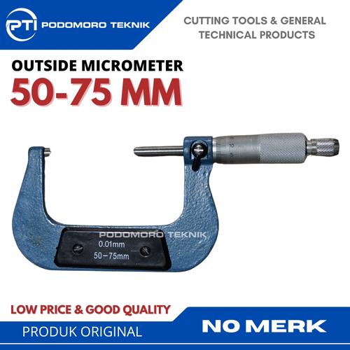 Jual OUTSIDE Micrometer 50-75 mm Alat Ukur Luar Manual / Mikrometer ...