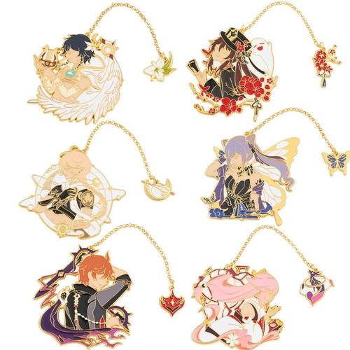 Jual New Enamel Pins Genshin Impact Xiao Kaedehara Kazuha Venti Pin ...