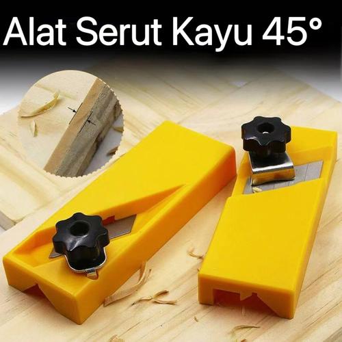Jual Alat Serut Kayu Manual 45° Alat Serut Kayu 2 Lubang Serutan Kayu ...