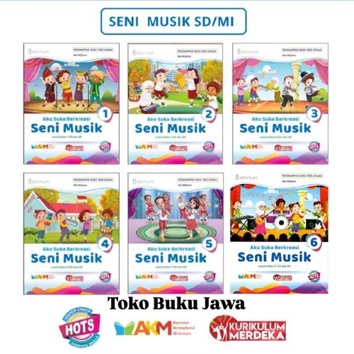 Jual [Platinum] ORI Buku SD Aku Suka Berkreasi Seni Musik Kelas 1 2 3 4 5 6 Platinum Kurikulum ...