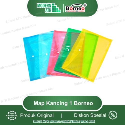 Promo MAP PLASTIK KANCING - Map Dokumen / Map Kancing uk.A4 / Folio ...