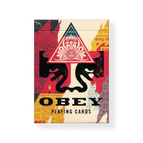 Jual Kartu Remi Import Obey Collage Edition by Theory11 (Playing Cards ...