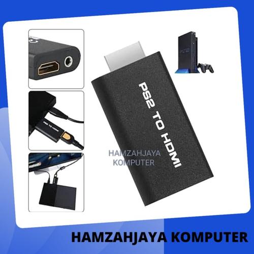 Promo PS2 to HDMI Audio Video AV Adapter Converter 3.5mm Audio Output ...