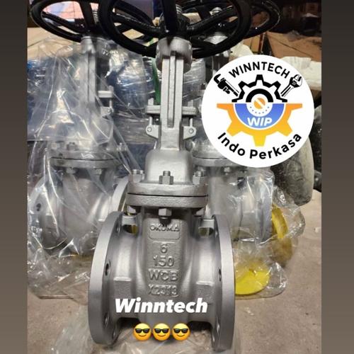 Jual Gate valve okuma flange ansi 150 wcb 6" - Jakarta Barat - Winntech ...