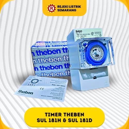 Jual TIMER THEBEN SUL 181H & SUL 181D, TIMER SWITCH ANALOG 100-240V AC ...