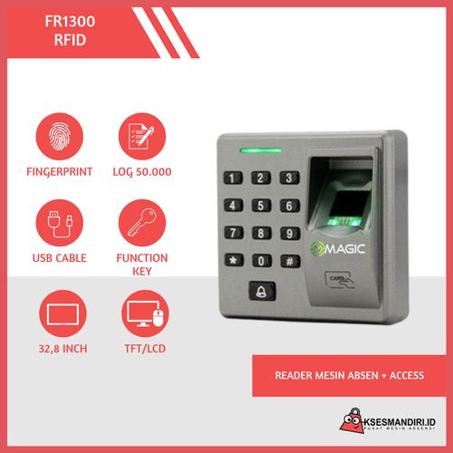 Jual Mesin Fingerprint & RFID Reader & Keypad ZKTeco FR1300 - Jakarta ...