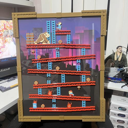 Jual Donkey Kong arcade 3D Wall Art Limited only 1 - Jakarta Utara ...