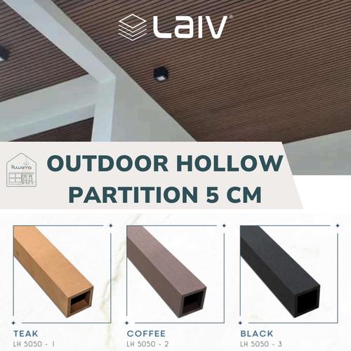 Jual Hollow Partition Outdoor 5x5 cm LAIV - Teak - Kota Depok - RUWARNA ...