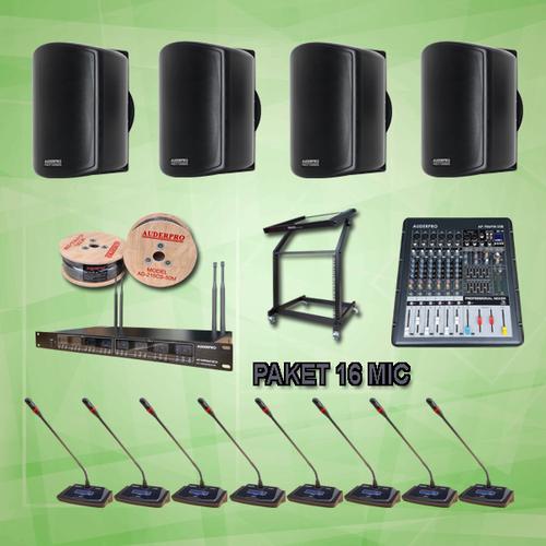 Jual MIC MEJA WIRELESS PAKET AUDERPRO MIC TABLE WIRELESS TW3 PAKAI 16 ...