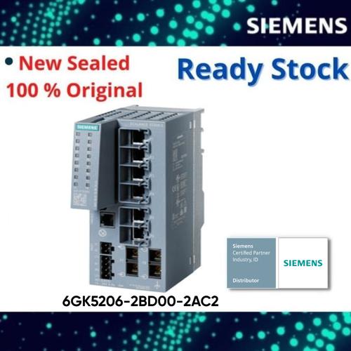 Jual SIEMENS 6GK5206-2BD00-2AC2 SCALANCE XC206-2 Manageable Layer 2 IE ...