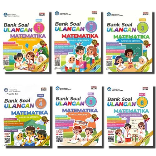 Jual BANK SOAL ULANGAN MATEMATIKA KELAS 1 S.D KELAS 6 SD KURIKULUM MERDEKA - KELAS 1 SD ...
