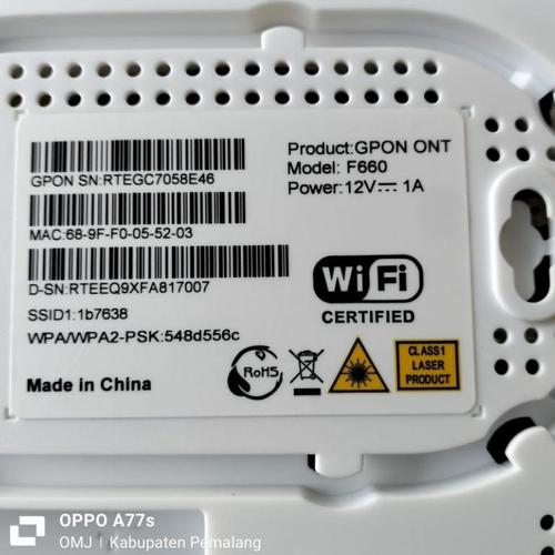 Jual (New) Modem Gpon F660 V8/Ont Gpon Zte/Modem Gpon Zte - Jakarta ...