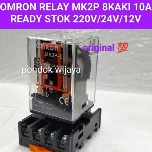 Jual OMRON RELAY MK2P 12v dc 10A 8PIN 1SET - Kota Tangerang - pondok wijaya | Tokopedia