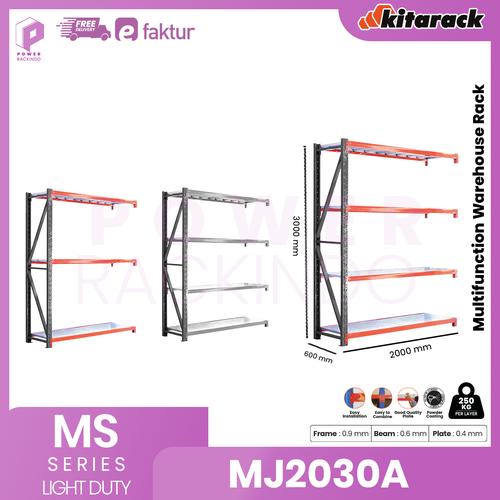 Jual Rak Gudang MJ2030 Abu Series KITARACK MULTIFUNCTION RACK JOINTER ...