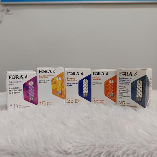 Jual FORA 6 - Strip Uji Asam Urat (25 Strip),Gula Darah (25 Strip ...