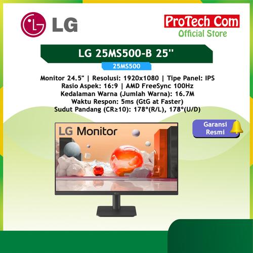 Promo Monitor LG 25MS500-B 25'' FHD with AMD FreeSync 100Hz Cicil 0% 3x ...