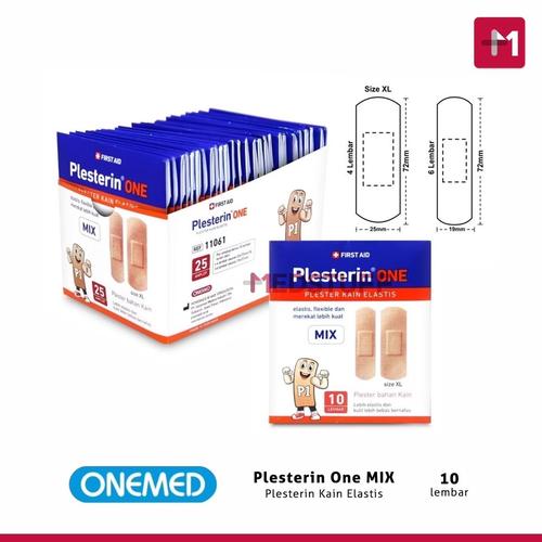 Jual Plesterin One MIX isi 10s Plesterin Onemed Plester Luka Onemed ...