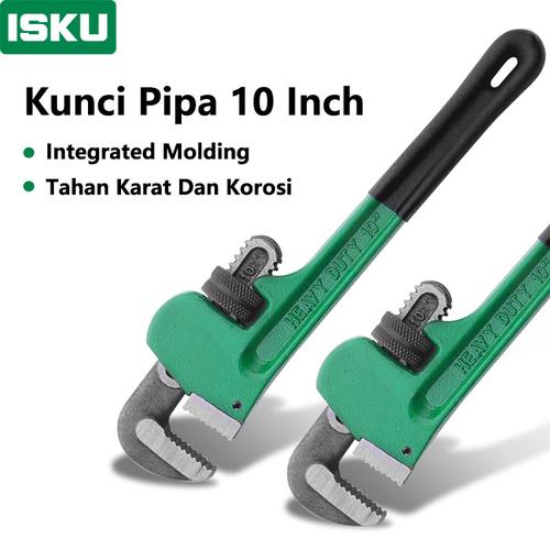 Promo ISKU kunci pipa pipe wrench kunci ledeng 10 inch / alat perbaikan ...