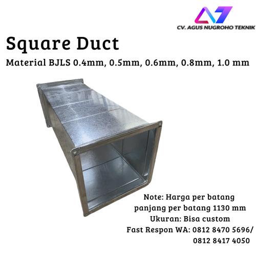 Jual Square Duct / Ducting Kotak - Galvanis BJLS - Harga per 1130 mm ...