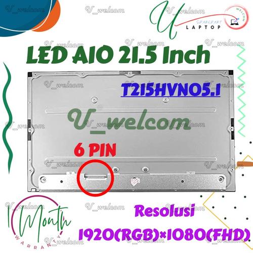 Jual LED LCD PC AIO All In One 21.5 inch FHD LM215WF9 SS A1 MV215FHM-N40 M215HCA-L3B M215HAN01.1 ...