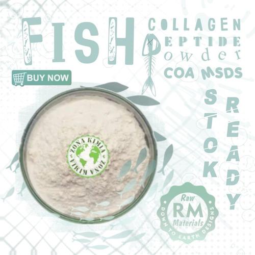 Jual Original Fish Collagen Peptide 10gr / Asli Bubuk Kolagen Ikan ...