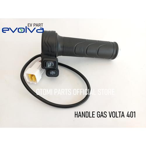 Jual EVOLVA - HANDLE GAS MOTOR LISTRIK VOLTA (KUALITAS ORI) - GRIP KIRI ...