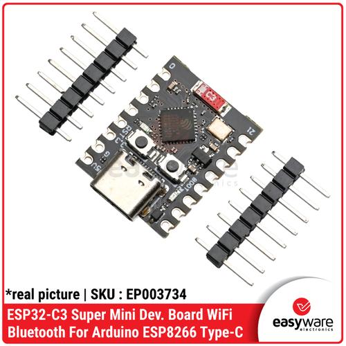 Jual ESP32-C3 RISC-V Super Mini Development Board WiFi Bluetooth 5.0 ESP8266 Type-C - Kota ...