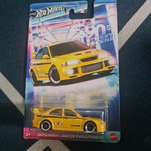 Jual hotwheels 90s street scene mitsubishi lancer evolution VI . new ...